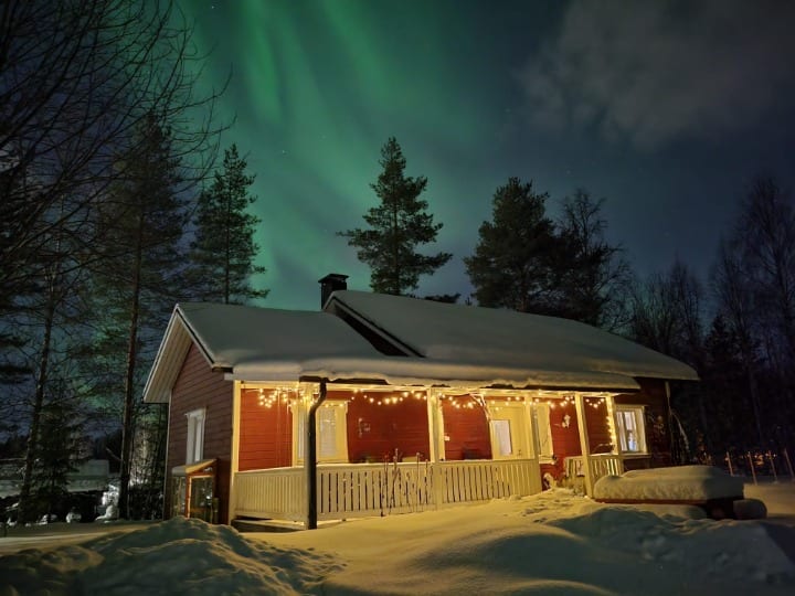 Idyllinen Pieni Omakotitalo Vaaralassa - Rovaniemi