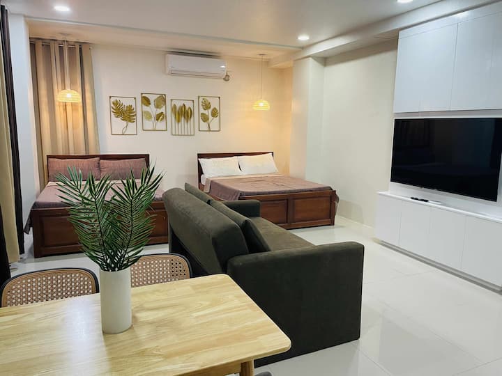 Jc7-2b City Center Studio W/ 2 Queen Beds - Candon