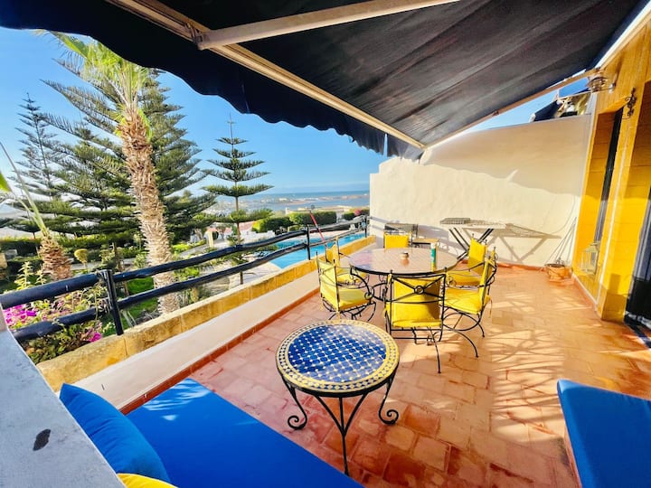 N 24 Duplex Vue Mer Avec Trois Piscines - Oualidia