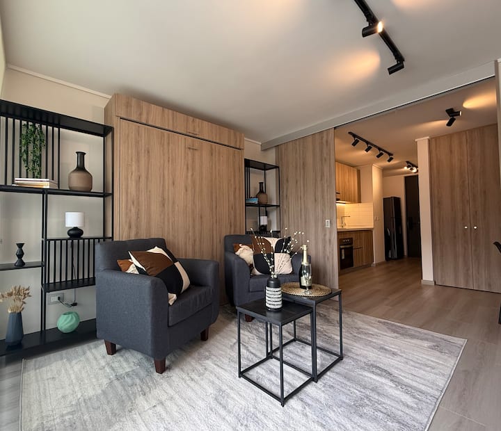 Departamento Moderno Y Full Equipado En Las Condes - Las Condes