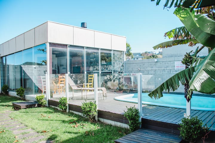 4min Da Praia à Pé |Morrinhos| Piscina| 6 Pess - Garopaba