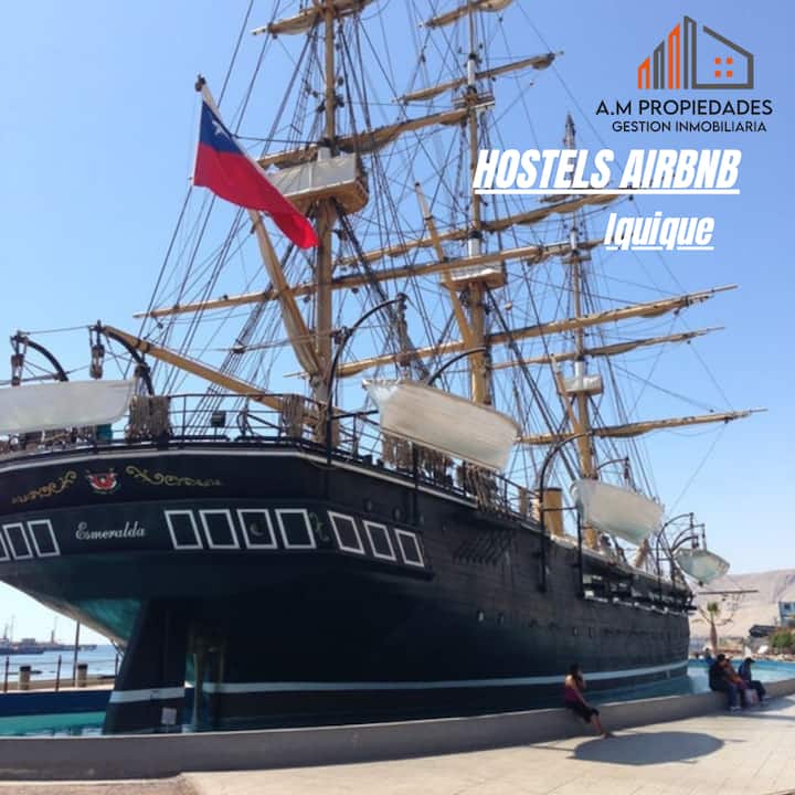 Hostels Airbnb Disfruta Y Descansa Placenteramente - Iquique