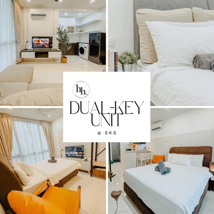 【Sks Dual Key】5min To Ciq | 2br ❴High Floor❵ - Woodlands
