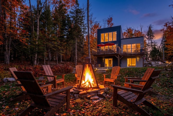 Forest Retreat With Hot Tub: Chalet Bois Lé Lé - Mont-Tremblant