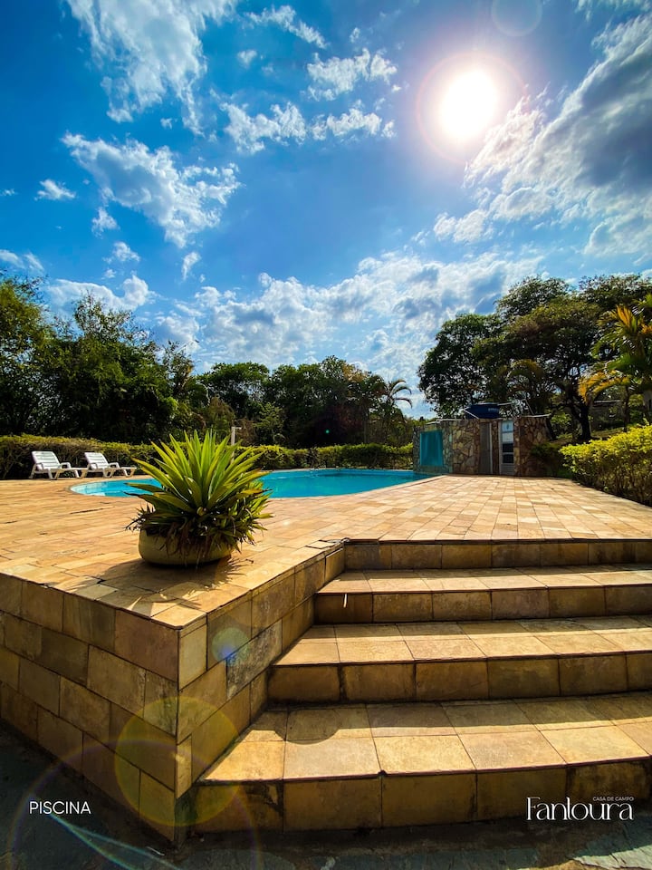 Country House | 50km From Bh| With Wet Sauna - Lagoa Santa