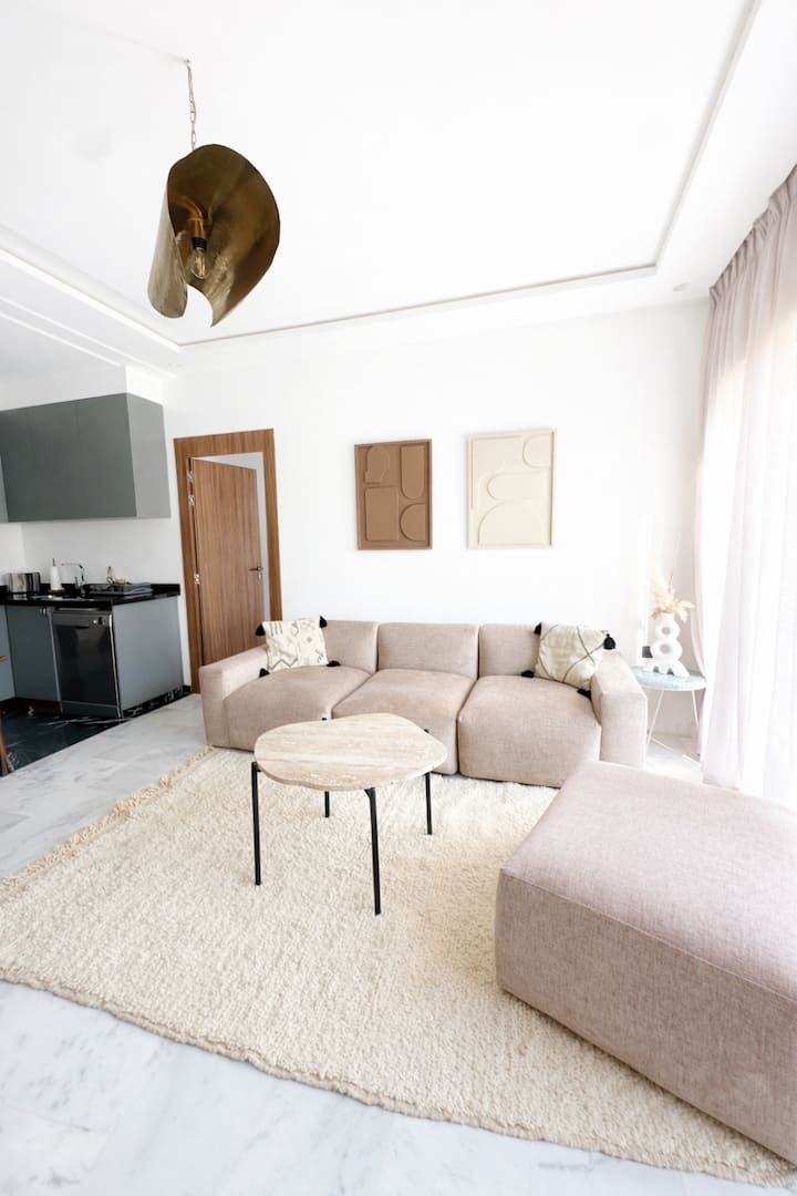 2 Chambres Avec Piscine & Parking – Guéliz - Marrakech