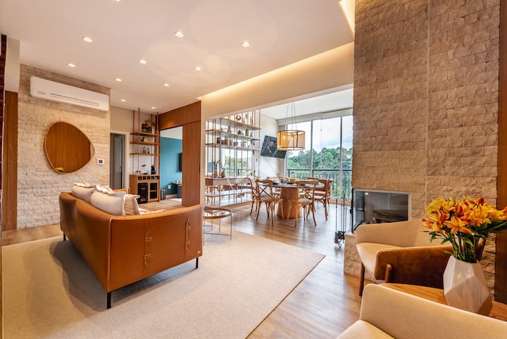 Elegante Cobertura: 4 Suítes | Aconchego & Lazer - Brazil