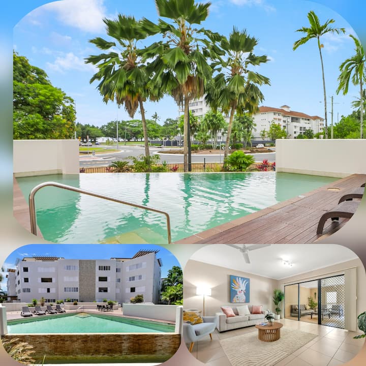 Azure@the Edge, Cairns City, Esplanade, 2 Pools - Cairns