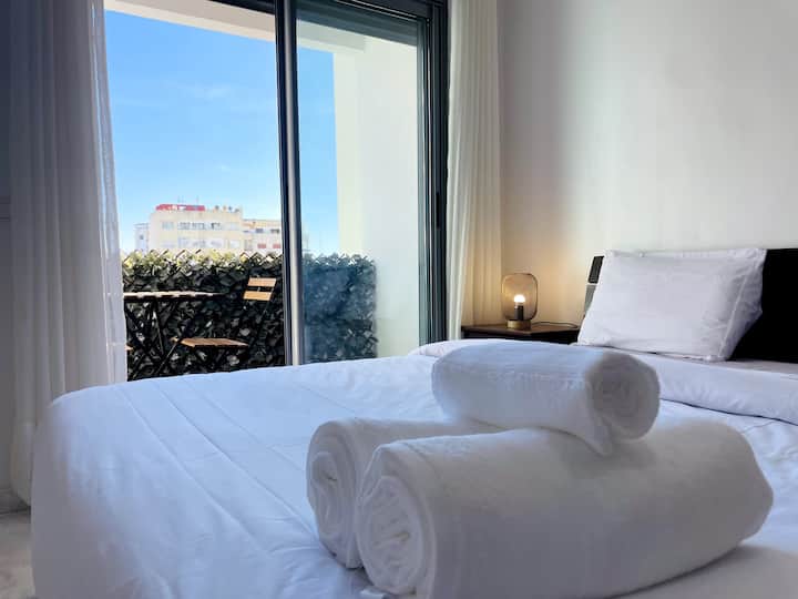 Jolie Appt Avec Balcon - Hyper Centre Medina Plage - Tangier