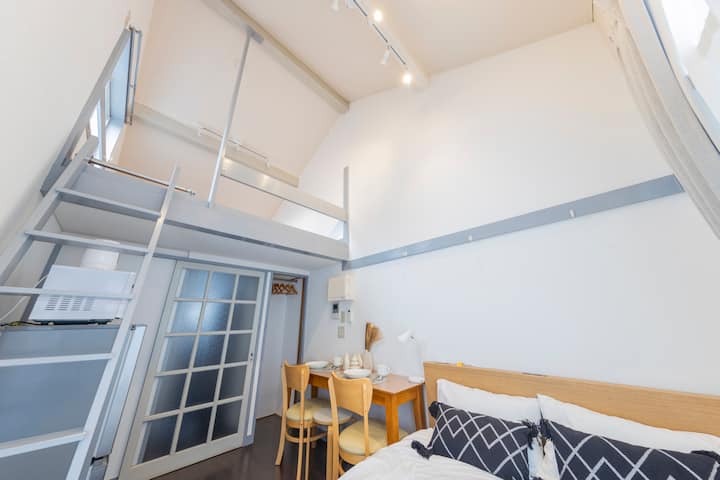 ＃203/池袋まで電車で5分/活気あふれる東京下町商店街/ロフト付1k17㎡/最適1～2名/最大4名 - Ikebukuro