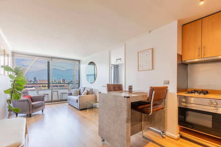 Hermosa Vista A Los Andes - Providencia