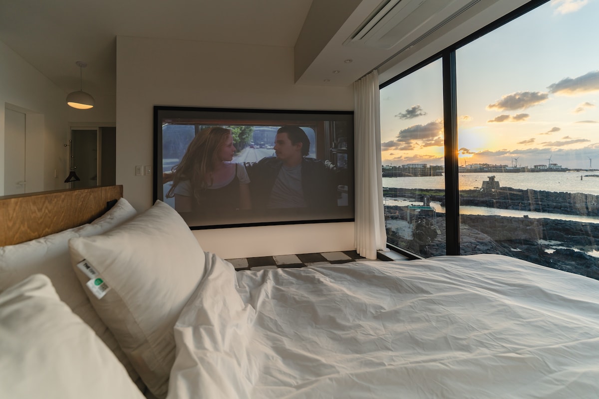 [Promo lancement] Vue sur l'océan/jacuzzi et sentier Olle - Airbnb