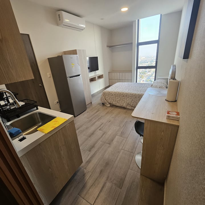 Apartamento En El Centro De Mty, Cómodo/agradable - Monterrey