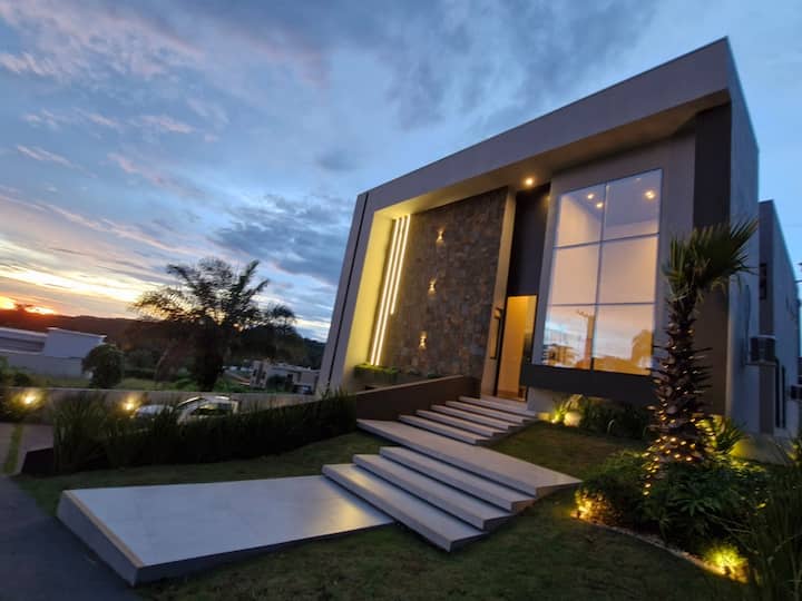 Morro Dos Ventos Premium House| Vista + Pôr Do Sol - Mato Grosso (estado)