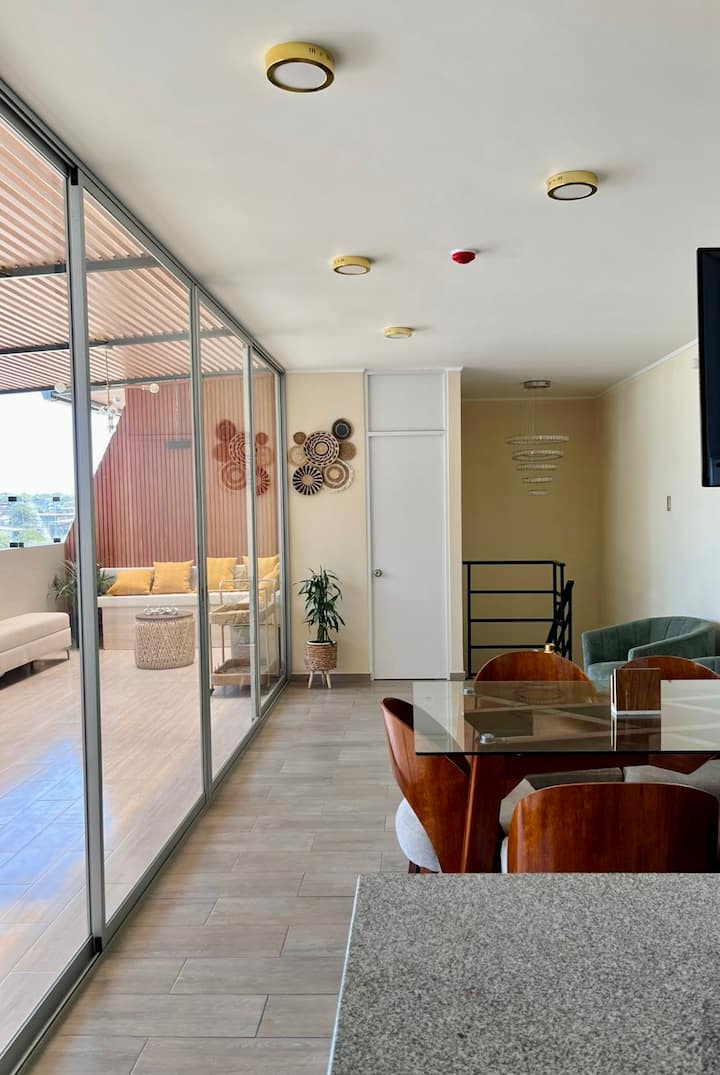 [Host] Lujoso Duplex En Condominio C/3 Hab Y Ac - Piura