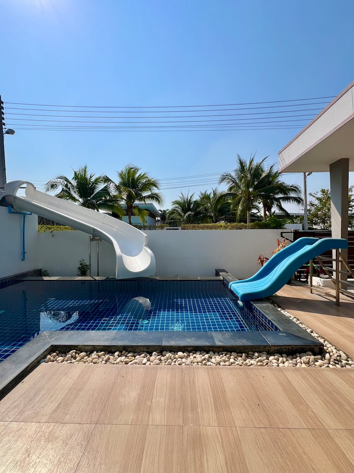 3 Bed Family Pool Villa | Playroom | Night Market - Thailand