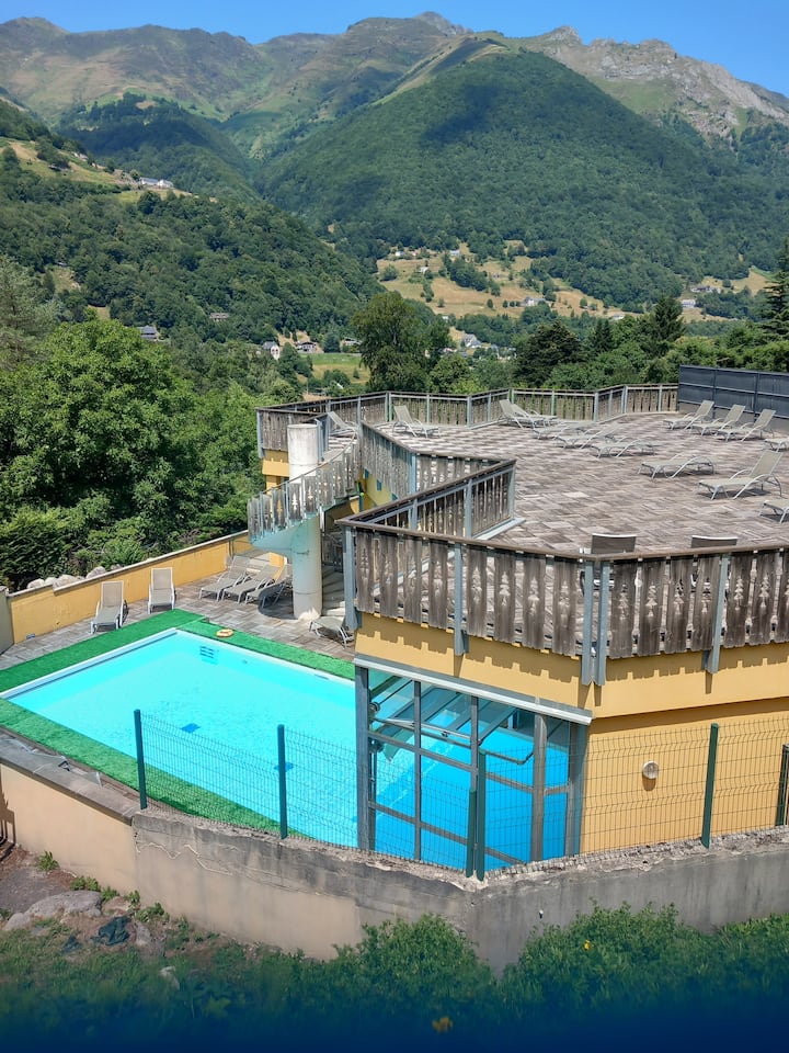 T2 Résidence 3* Lagrange, Piscine, Jacuzzi - Cauterets