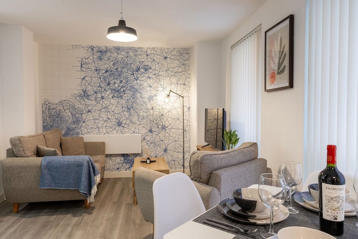 Modern 2- Bed | Central Manchester| City | Parking - 曼徹斯特