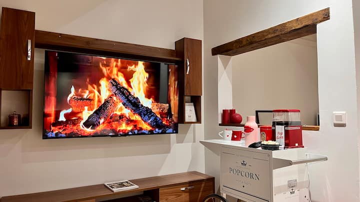 Cosy Winter Loft - Popcorn & Chill Place Free Park - Mougins