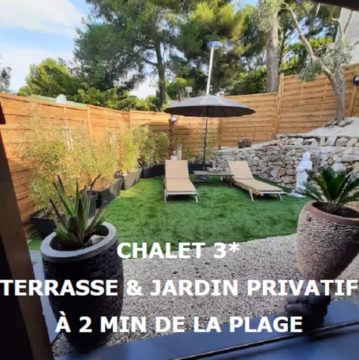 Chalet à 2 Pas De La Mer, 
Côte Bleue, La Couronne - Martigues