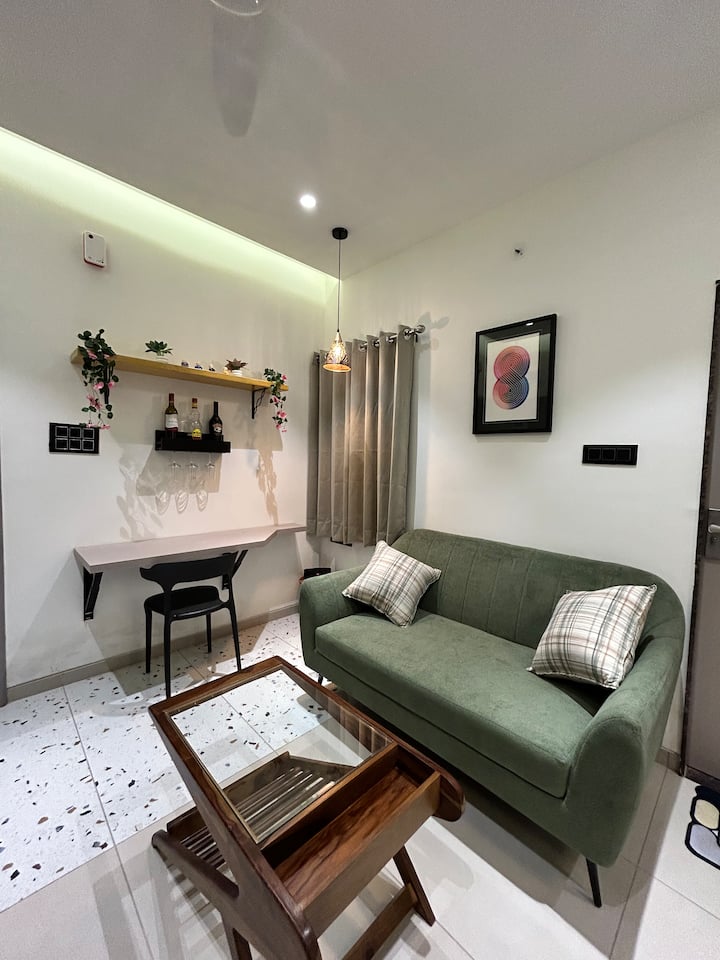 Modern 1bhk In Vijay Nagar Ideal For Professionals - 인도르