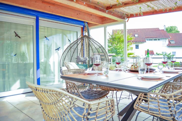Wellness&fun Am Bodensee - M. Pool, Kino, Terrasse - Markdorf