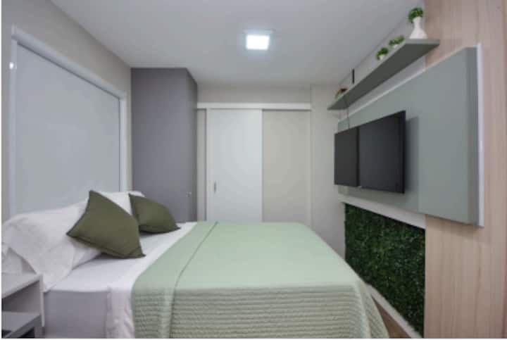 Studio Moderno E Completo No Coração De Curitiba - Brazil