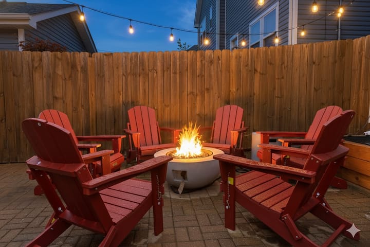 Stylish 3br Retreat Near Osu | Sauna & Fire Pit - Columbus, OH