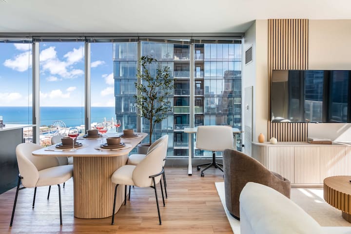 The Atlas Highrise® - Luxury 2br W/ Gym, W+d, Pool - Chicago