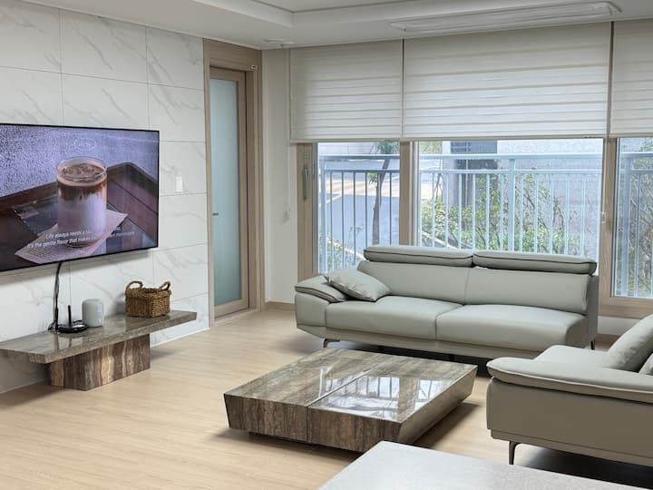 [오픈특가]#Nh2#애월#가족#대형#일주일이상 예약가능#방3,화장실2 - Jeju-si