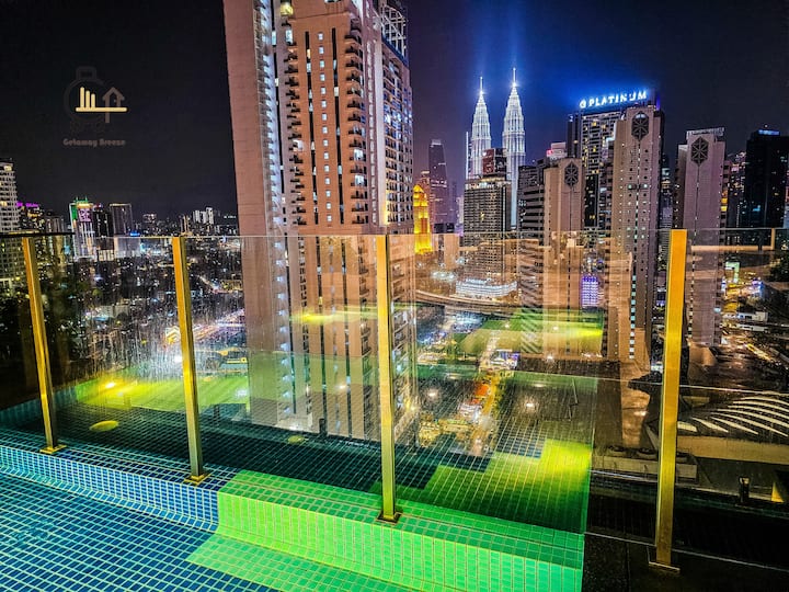 4 Pax | Lvl 27 High Floor Suite| Rooftop Klcc View - Kuala Lumpur