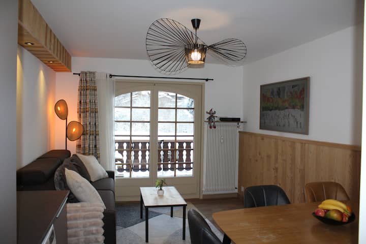 5 Pers, Centre, Proche Des Pistes, Au Calme - Les Gets