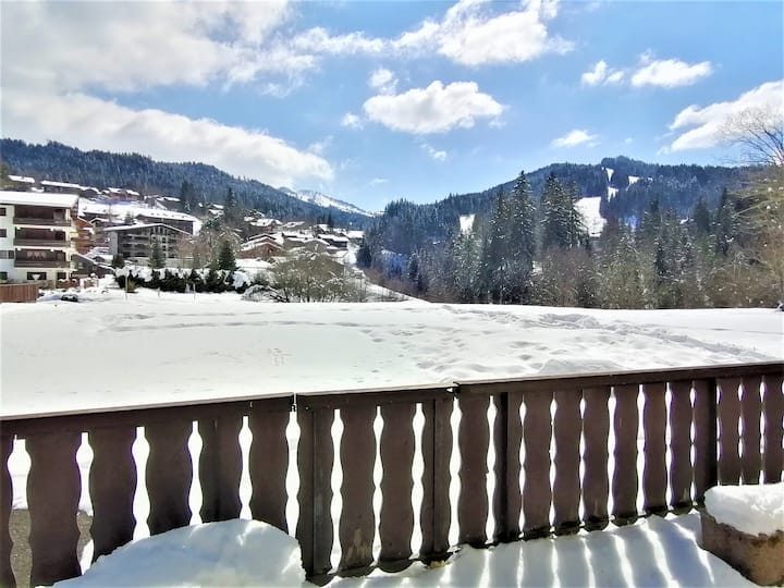 5 Pers, Centre, Proche Des Pistes, Au Calme - Les Gets