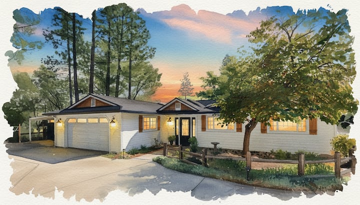 Bear River House - Lake of the Pines, CA