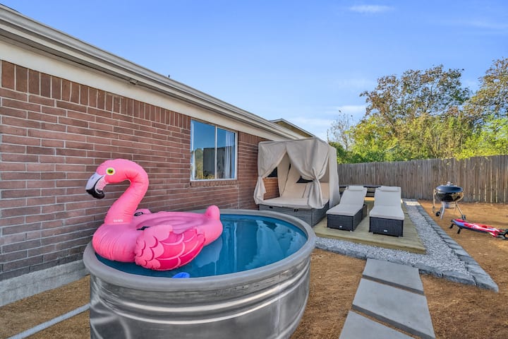 4br, Grill & Games | 10 Min Nrg, Museums, Downtown - Houston, TX