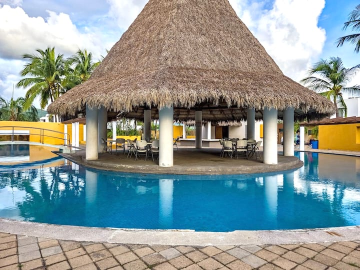 Casa Amplia Alberca Playa Internet Cocina Grande - Manzanillo