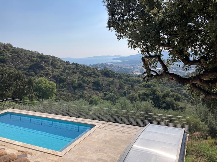 Villa Vue Mer à Bormes Les Mimosas Jusqu'à 12 Per - Hyères