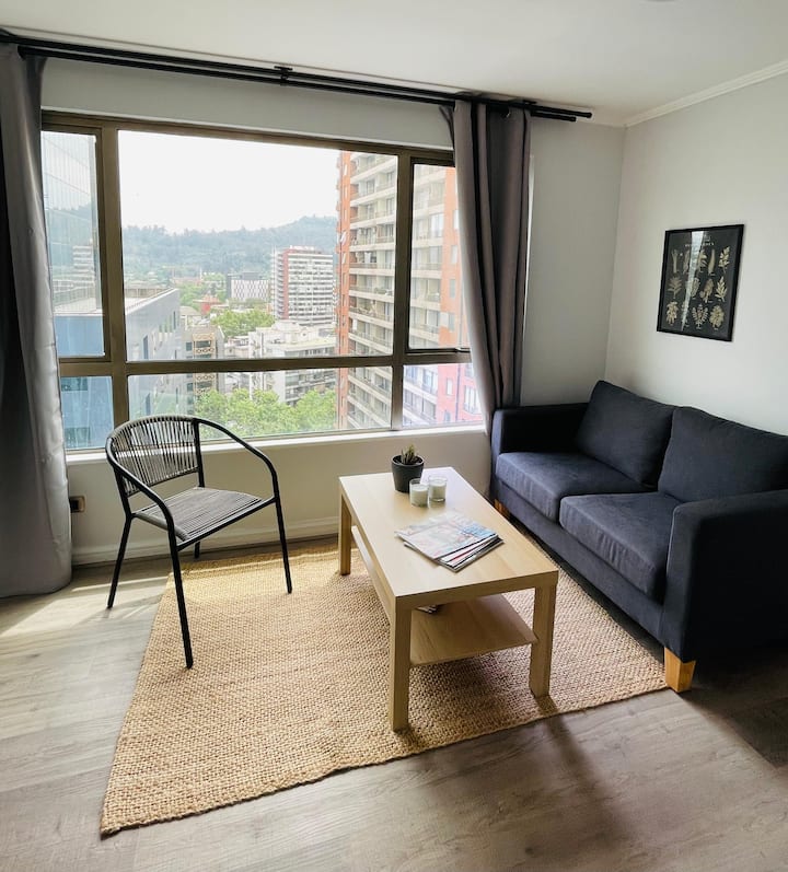 Acogedor Depto. En Providencia Con Estacionamiento - Providencia, Chile