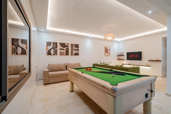The Royal Billard Suite • Guéliz à 5 Min • Piscine - Marrakech