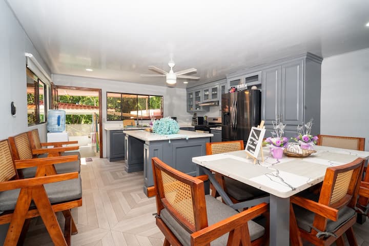 Beach Villa San Blas @Surf City+wifi+pool+ac - El Salvador