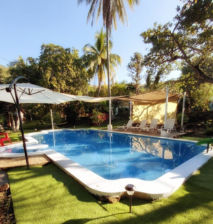 Hidden Garden, Casa De Playa, Atami, Surf City, - El Salvador
