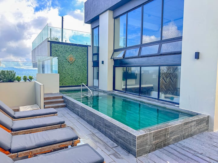 Apartamento Cielo Urbano + Jacuzzi + Piscina - 瓜地馬拉