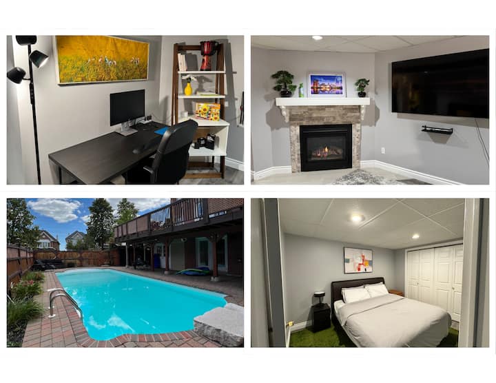 Executive Suite: King Bed | Office Desk Fast Wi-fi - Pickering