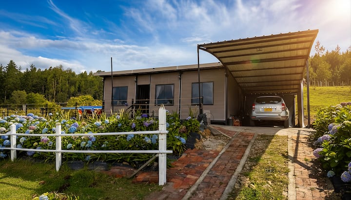 Cabaña Campestre En Nemocón Con Fogata - Nemocón
