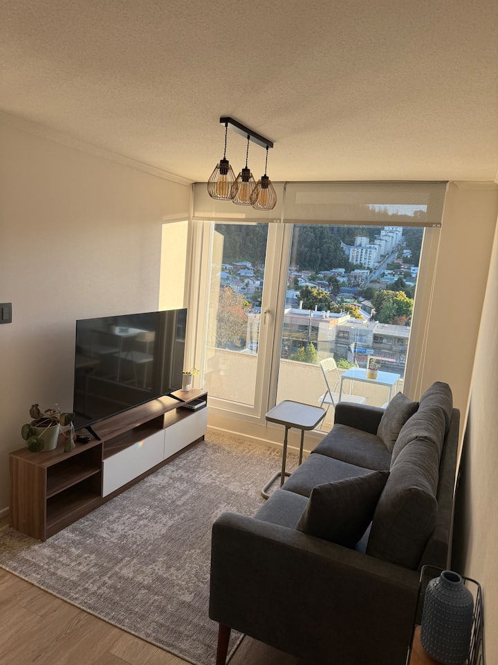 Concepción A Tus Pies: Cálido Departamento Central - Concepción, Chile