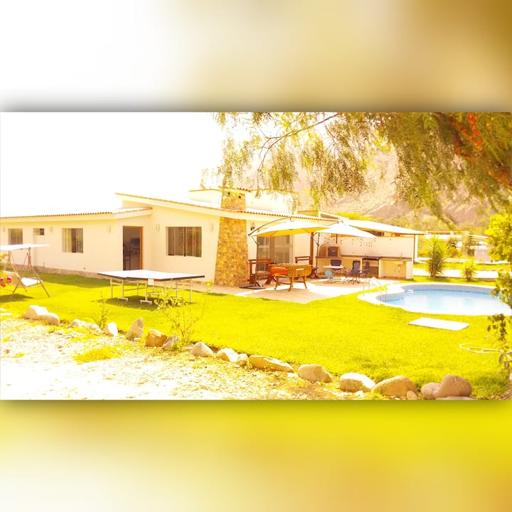 Casa De Campo, 30min De Canta, Al Costado Del Río - Pérou