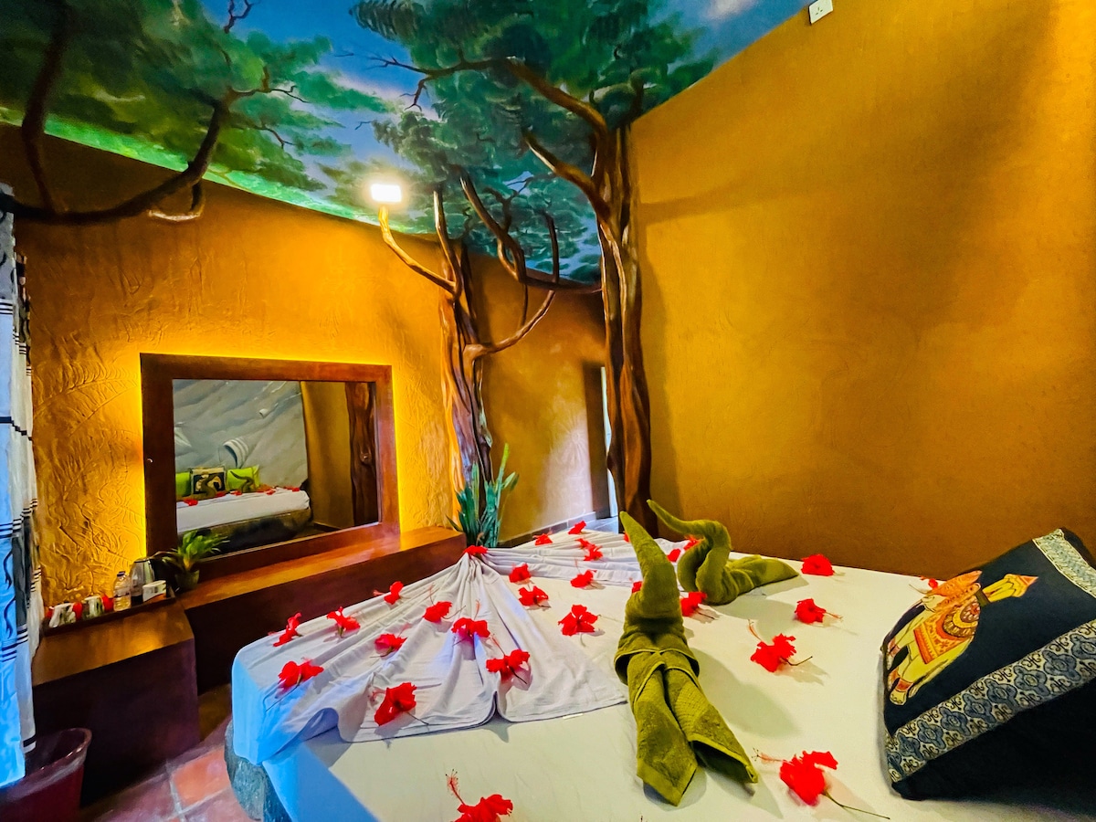 Höhlenhaus mit Seeblick - Häuser zur Miete in Sigiriya, Zentralprovinz ...