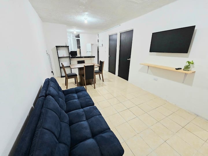 Depa Con Ambiente Fresco, Cómodo Y Acogedor - Costa Dorada