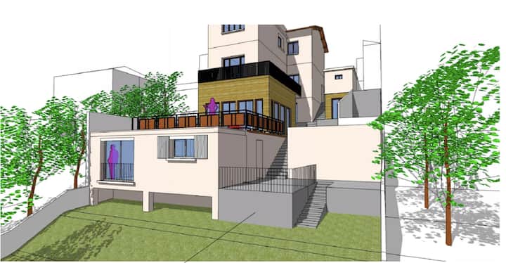 Appartement Type Loft Avec Vue Imprenable Sur Lyon - La Confluence - Lyon