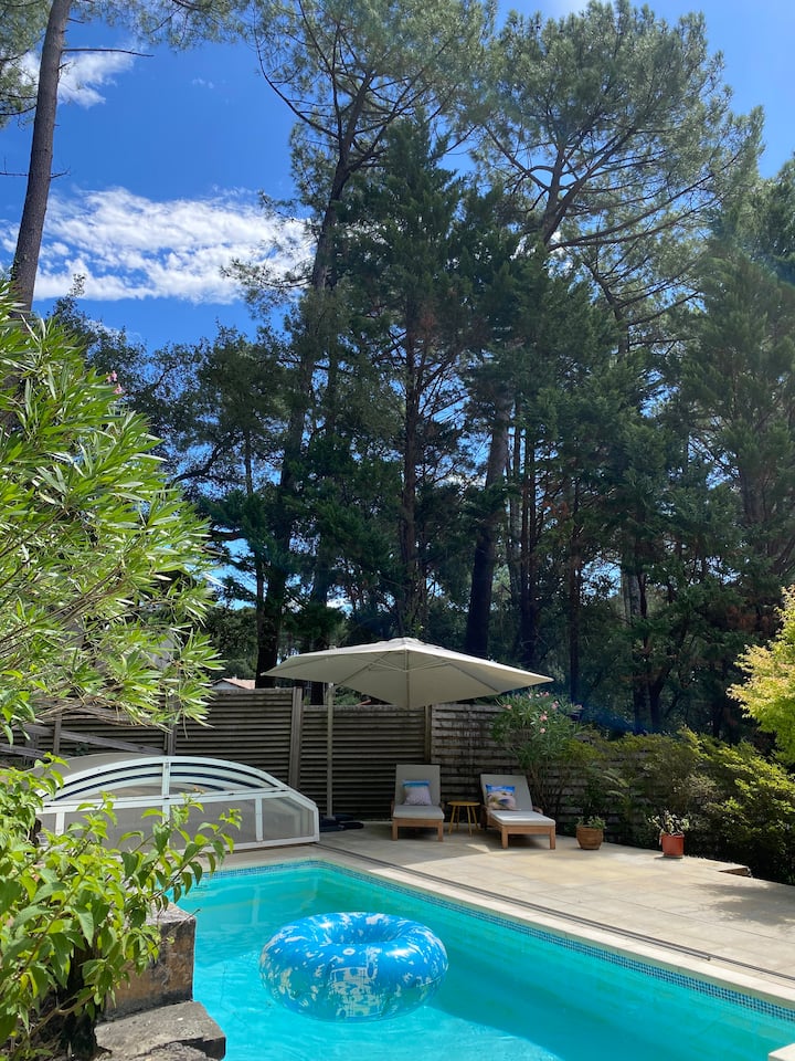 Tranquil & Spacious Villa With Pool Under Pines - Soorts-Hossegor